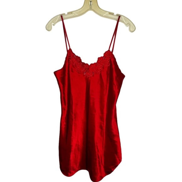 Vintage | Intimates & Sleepwear | Vintage Inner Most Red Negligee ...